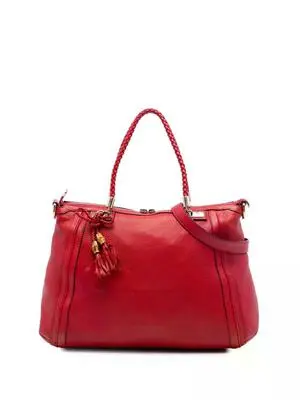 Gucci Calfskin Bella Satchel