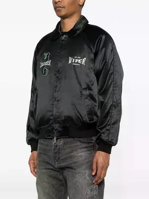 REPRESENT Zip-fastening Jacket With Viper Embroidery