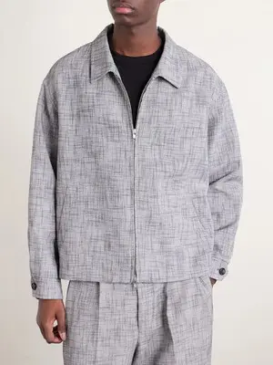 BODE Static Ohio Linen-blend Jacket