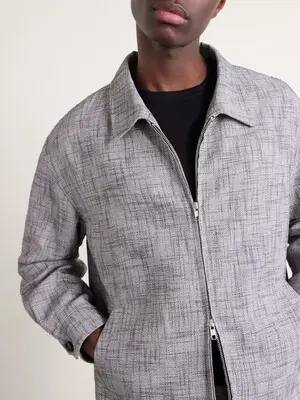 BODE Static Ohio Linen-blend Jacket
