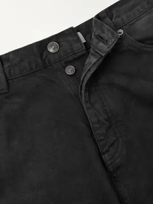 Balenciaga Wide-leg Jeans - Black