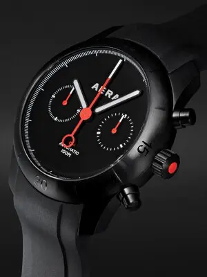 Aera C-1 Chrono Automatic Stainless Steel Chronograph Watch