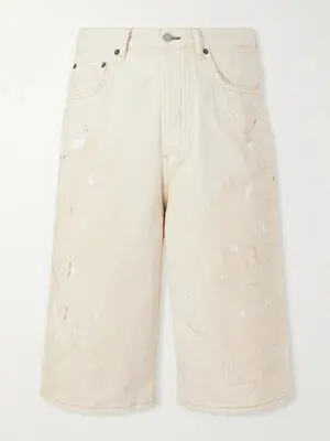 Acne Studios Straight Leg Shorts For Men