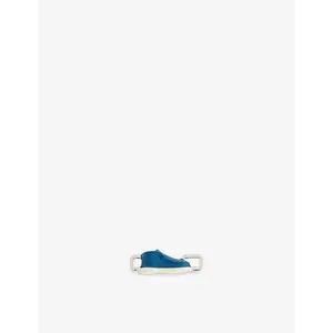POUBEL Shoe Rhodium-plated Sterling Silver Charm - Blue