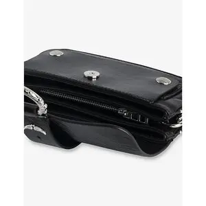Zadig&Voltaire Kate Leather Wallet Bag - Black