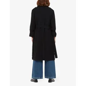 Whistles Riley Belted Woven Trench Coat