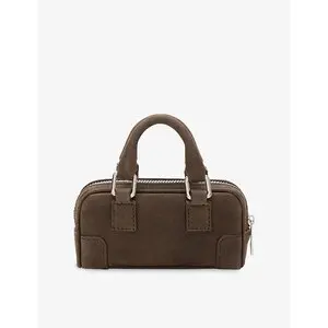 Loewe Amazona Nano Leather Shoulder Bag - Tundra