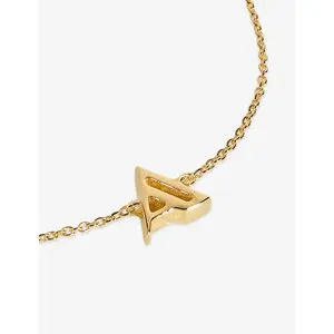 Monica Vinader Initial Chain Bracelet - Gold