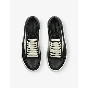 Rick Owens Vintage Low Leather Trainers - Blk/white
