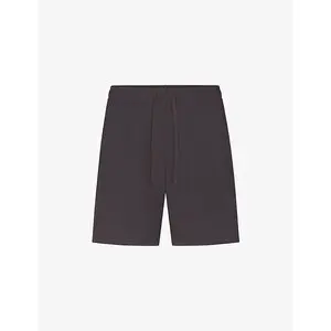 SKIMS Soft-knit Relaxed-fit Cotton-blend Jersey Shorts - Ash