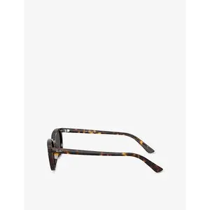 Ray-ban Acetate Sunglasses With High Bridge Fit - Brown