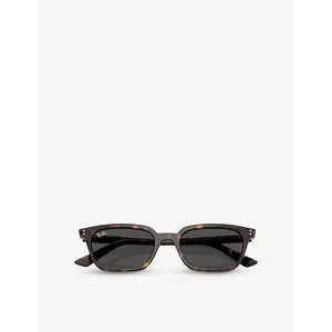 Ray-ban Acetate Sunglasses With High Bridge Fit - Brown