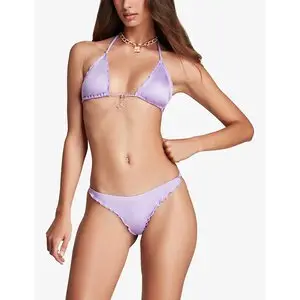 Agent Provocateur Berry Star-charm Bikini Bottom - Lilac