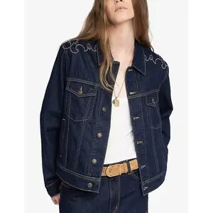 Zadig&Voltaire Western-stitch Denim Jacket