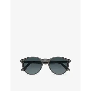 Persol Round-frame Acetate Sunglasses