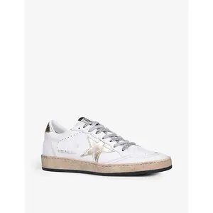 GOLDEN GOOSE Ballstar Leather Low-top Trainers - White/oth