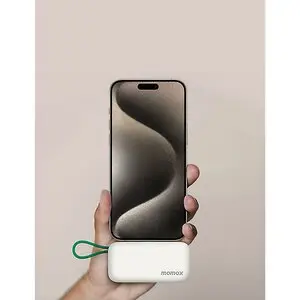 THE TECH BAR Momax Portable Battery Pack With Usb-c Cable - Green