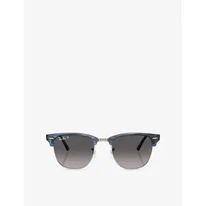 Ray-ban Clubmaster Square-frame Sunglasses - Blue