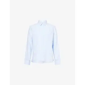 Derek Rose Malibu Pinstripe Linen Shirt