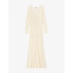 Sandro Button Detailed Day Dresses