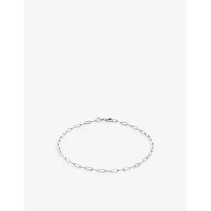 Monica Vinader Mini Paperclip Chain Bracelet - Silver
