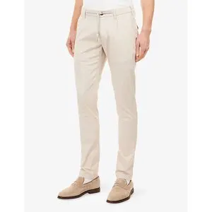 Eleventy Stretch-cotton Trousers