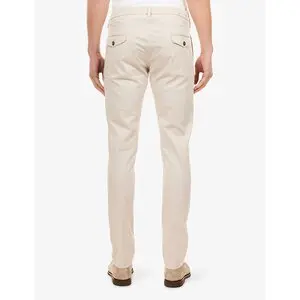 Eleventy Stretch-cotton Trousers