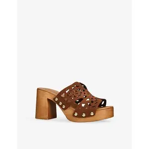 Steve Madden Sunkissed Suede Mules