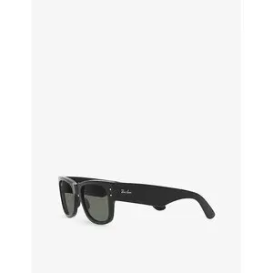 Ray-ban Mega Wayfarer Acetate Sunglasses - Black