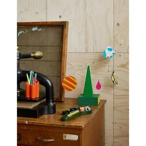 THE CONRAN SHOP Oddments Stoneware Pen Tray - Green