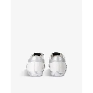 GOLDEN GOOSE Super-star Logo-embellished Leather Low-top Sneakers