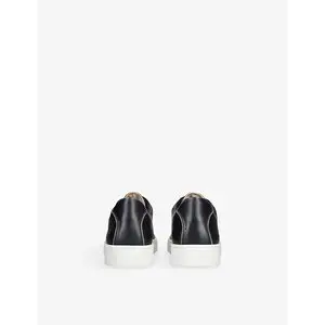 AURELIEN Aurélien Leather Trainers - Navy