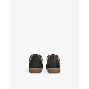 MAISON MARGIELA Replica Painter Leather Low-top Sneakers - Black