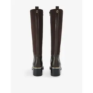 Carvela Liberty Leather Heeled Knee-high Boots