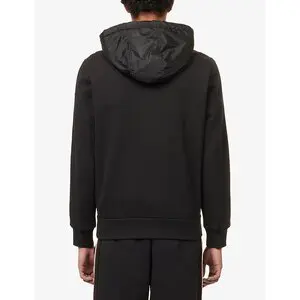 Moncler Logo-patch Striped Cotton Hoodie