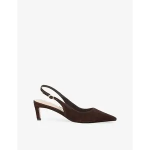 DUNE Celinna Heeled Leather Courts