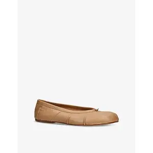 MAISON MARGIELA Tabi Split-toe Leather Ballet Flats