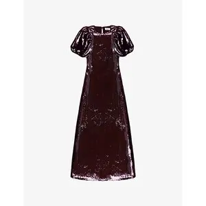 RO&ZO Sequin-embellished Maxi Dress