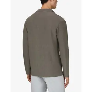 Boggi Milano Double-breasted Knitted Cotton Jacket
