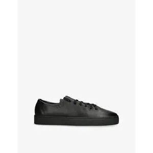JAK Atom Leather Low-top Trainers - Black