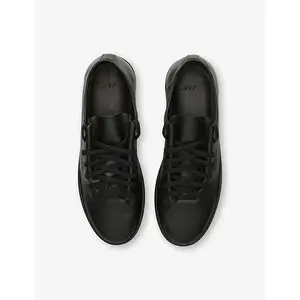 JAK Atom Leather Low-top Trainers - Black