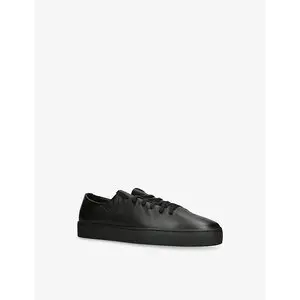JAK Atom Leather Low-top Trainers - Black
