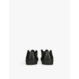 JAK Atom Leather Low-top Trainers - Black