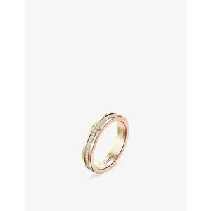Cartier Vendome Louis 18ct Gold And Diamond Wedding Ring - Multi