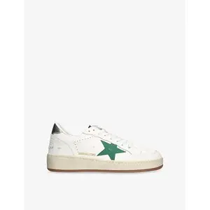 GOLDEN GOOSE Ballstar 2 Logo-print Leather Low-top Trainers - White/oth