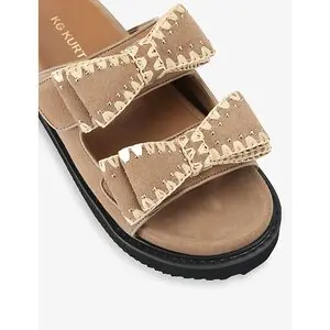 Kurt Geiger Robbie Suede Sandals