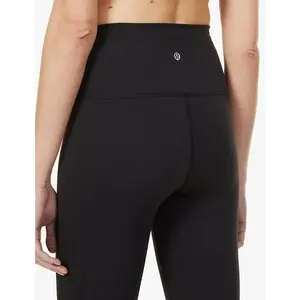 Lululemon Wunder Train High-rise Stretch-knit Leggings - Black
