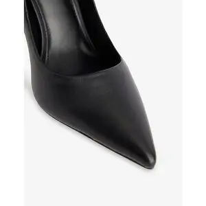 Steve Madden Thrive Heeled Leather Courts