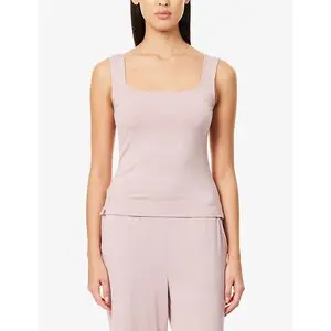 Barefoot Dreams Ribbed Square Neck Tank