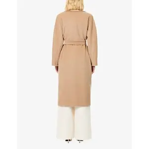 Max Mara Madame Double-breasted Wool And Cashmere-blend Coat